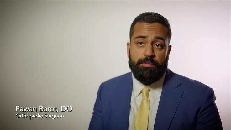 Pawan Barot, DO | Mary Washington Orthopedics in affiliation with FOA