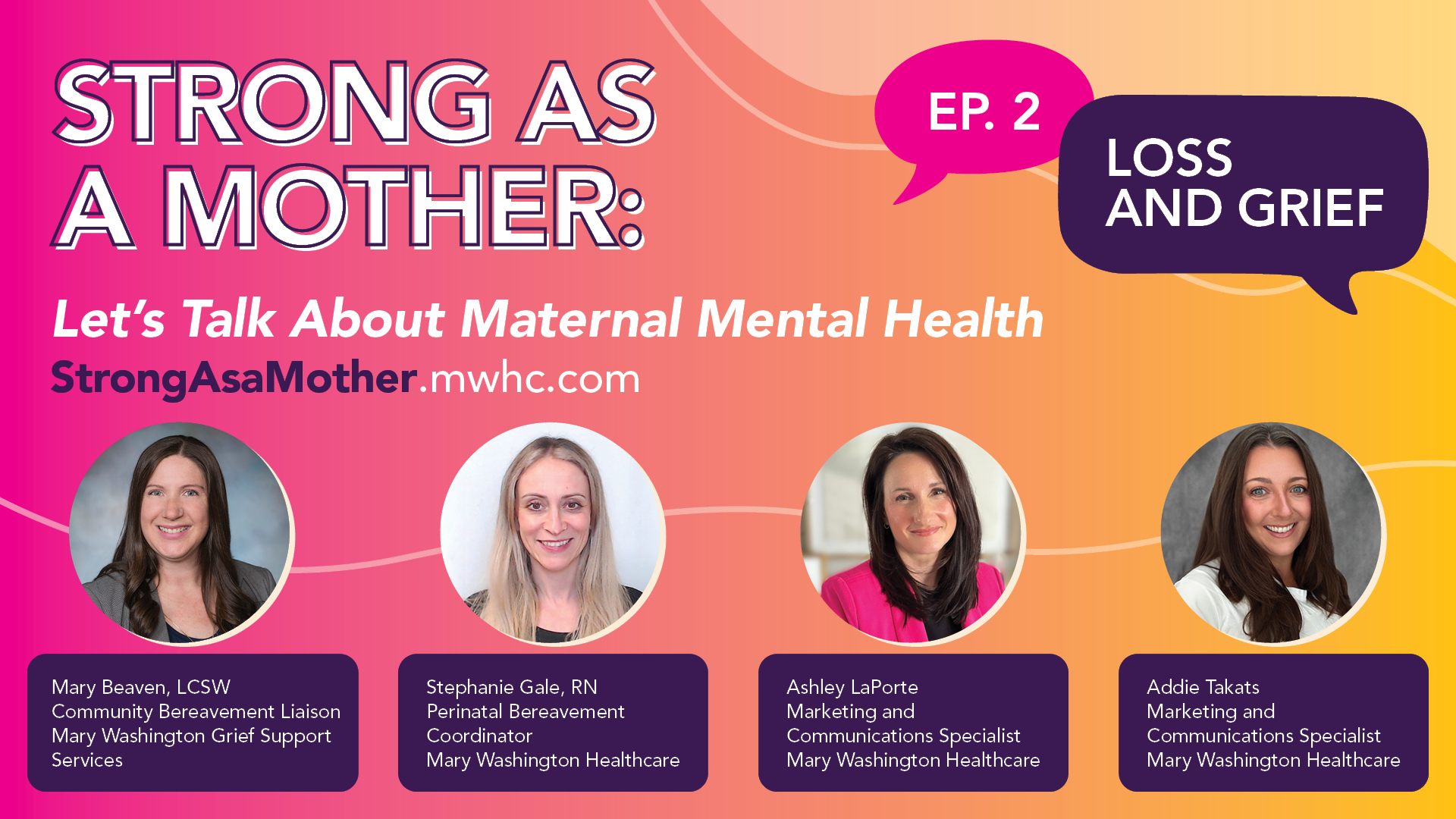 Maternal Mental Health: Loss and Grief