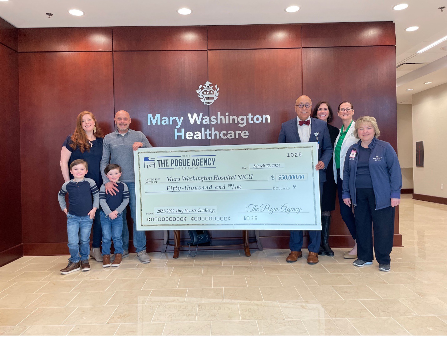 Mary Washington Hospital NICU Benefits from Local Fundraising